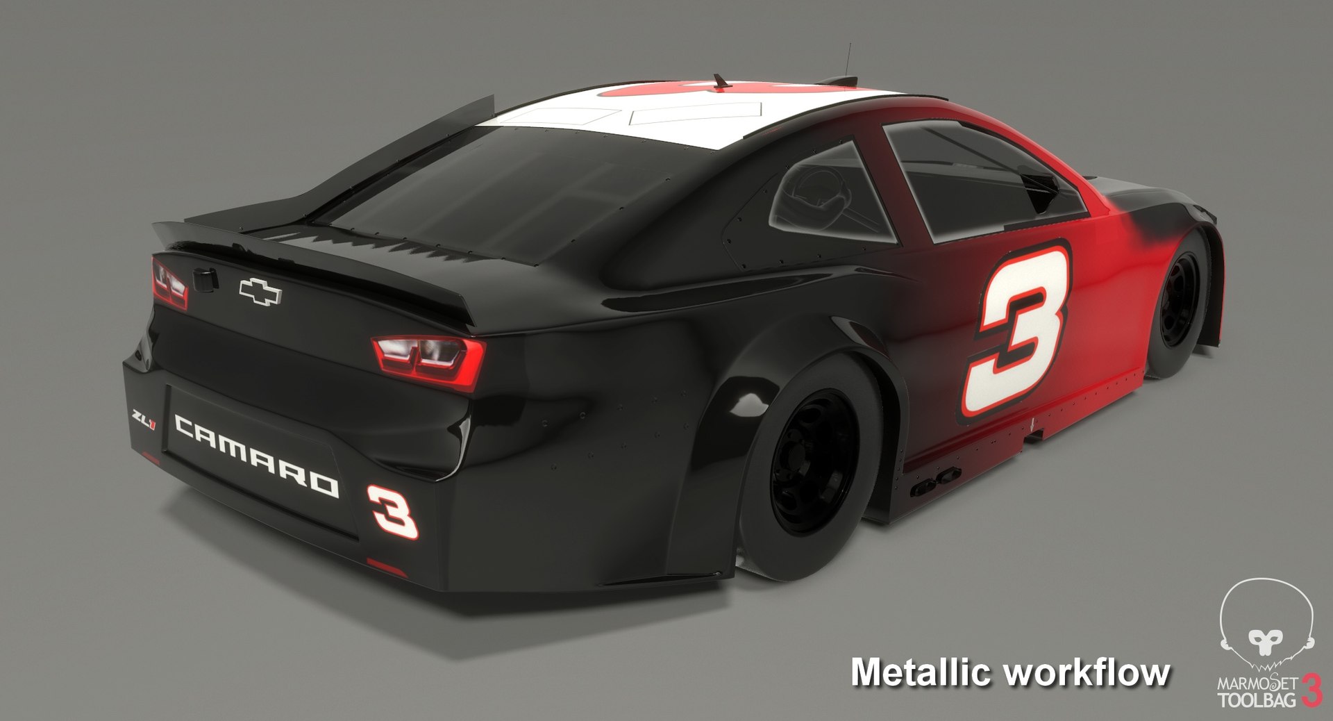 3D nascar race car richard - TurboSquid 1324104