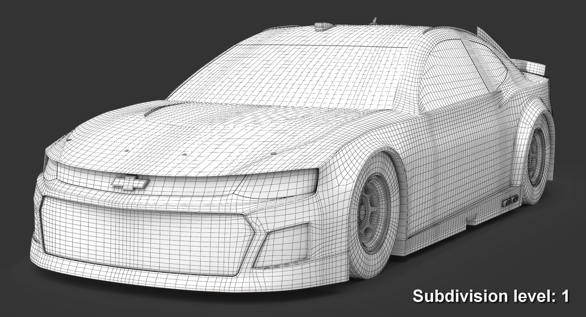 3D nascar race car richard - TurboSquid 1324104