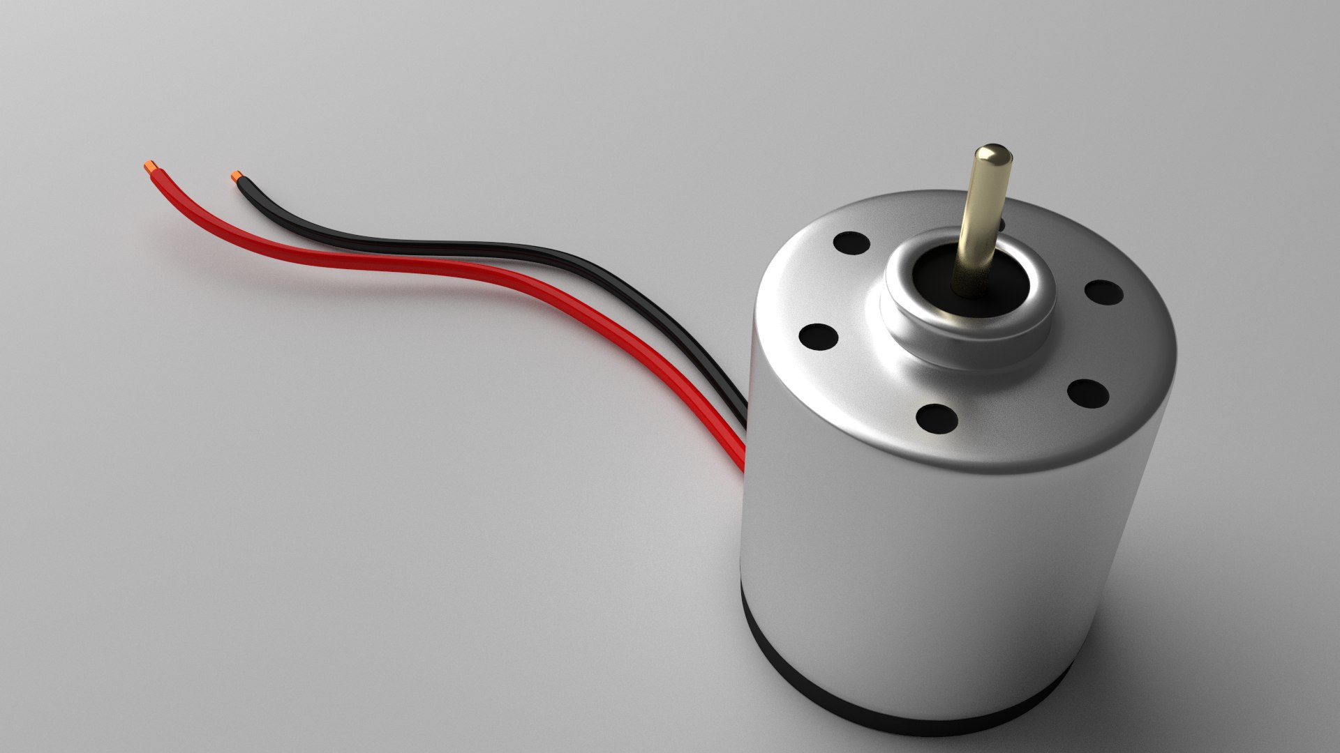 3d Dc Motor Model