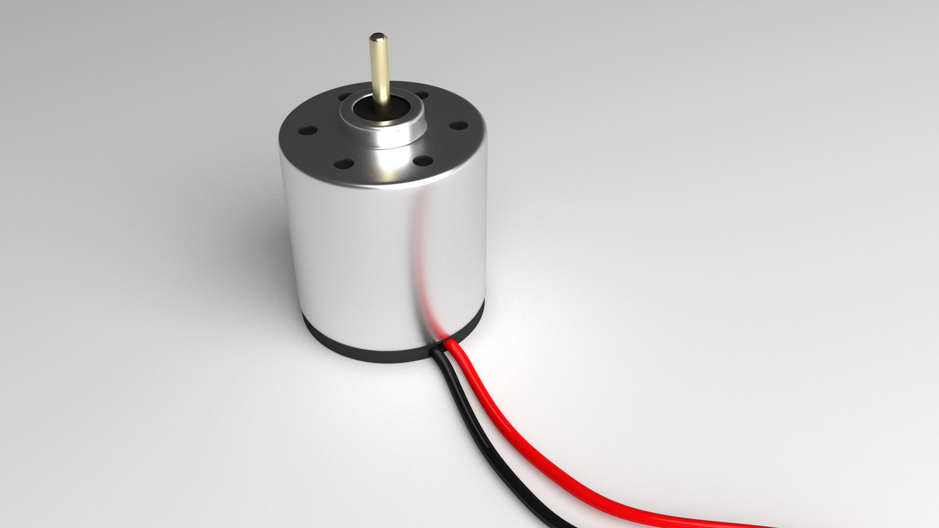 3d Dc Motor Model