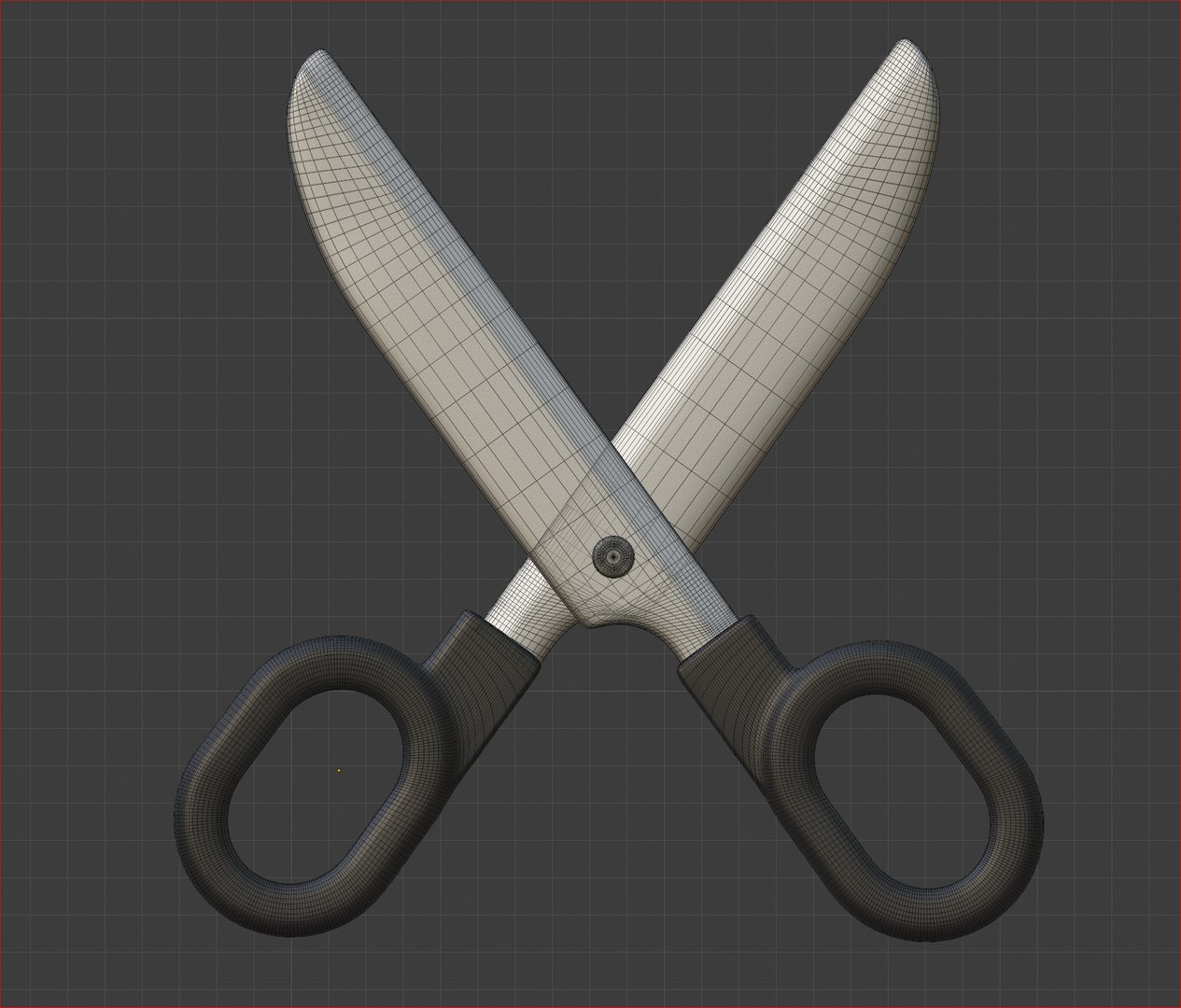 3D Open Scissor 3D Model - TurboSquid 1928786