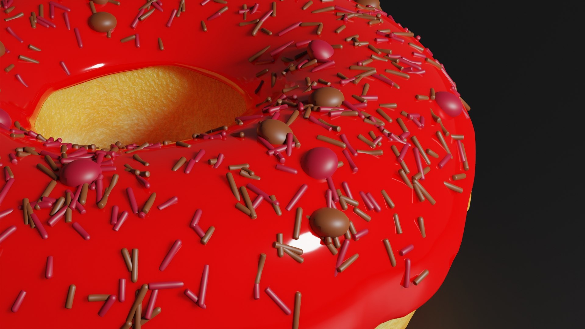 3D Realistic Donut - TurboSquid 1887994