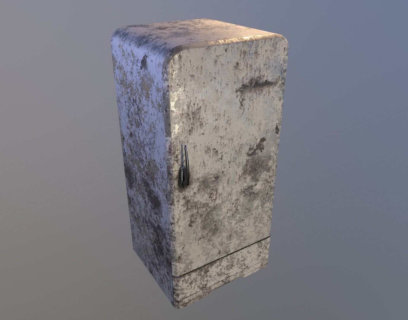 3D Model Soviet Vintage Refrigerator Zil Moskva 9 Color Variants ...