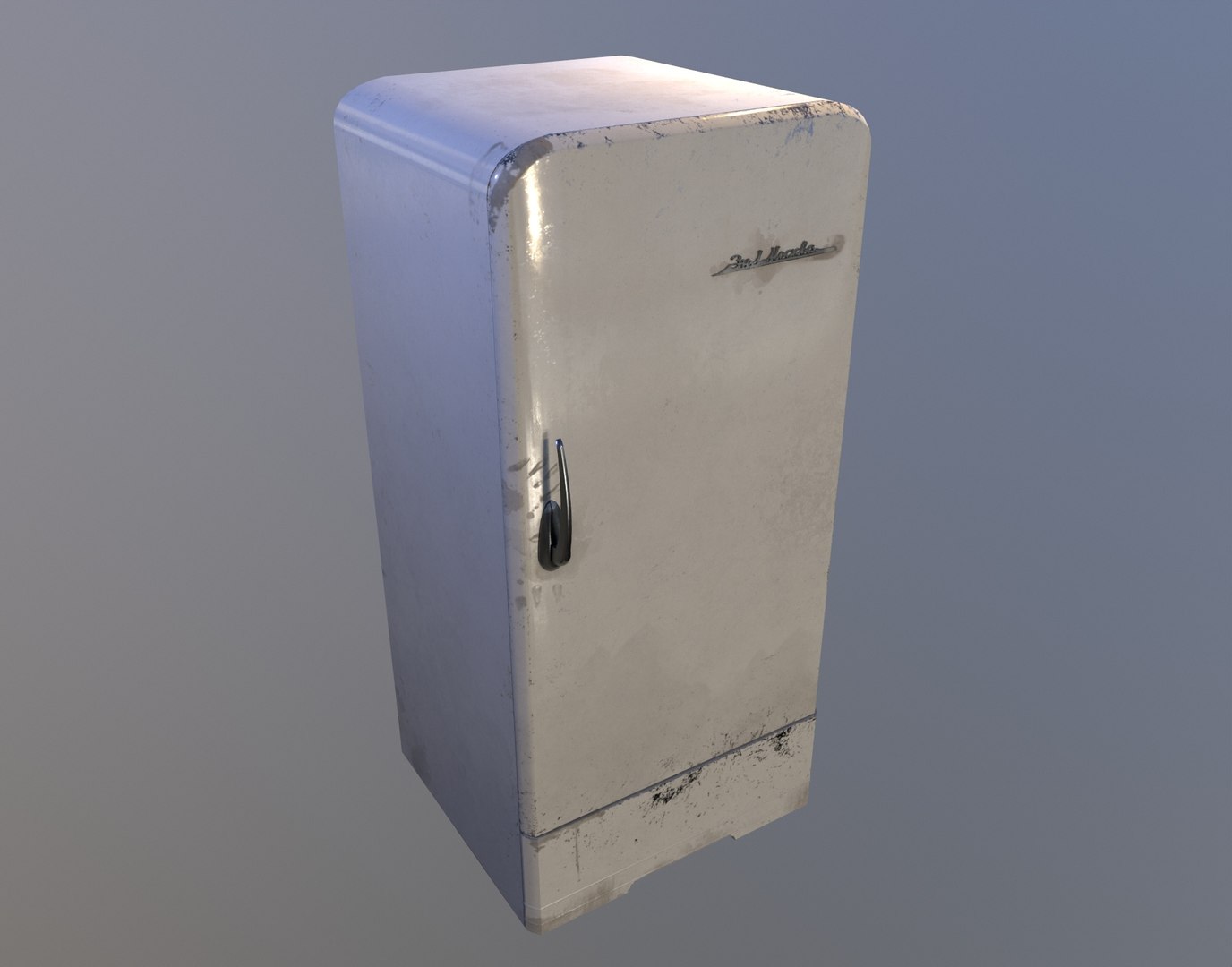 3D Model Soviet Vintage Refrigerator Zil Moskva 9 Color Variants ...