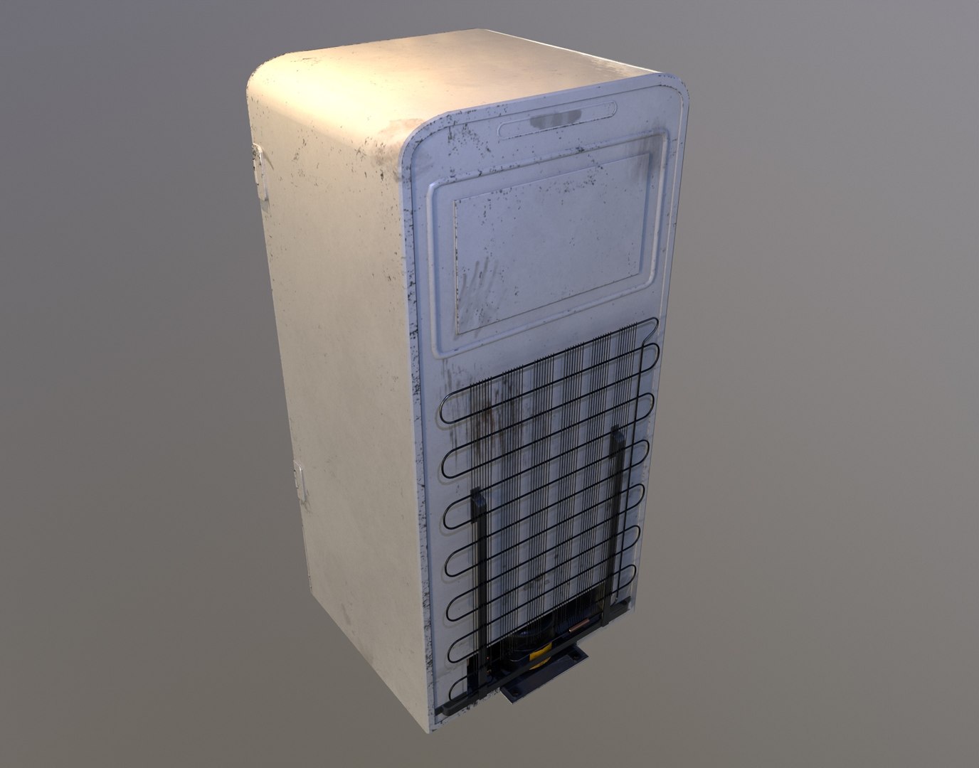3D model Soviet Vintage refrigerator Zil Moskva 9 Color Variants ...
