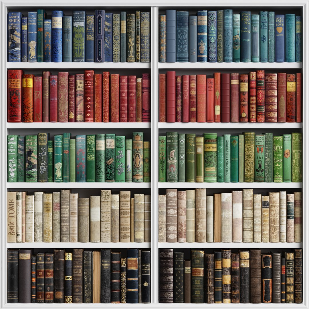 Classic Books 37 3D - TurboSquid 1903434