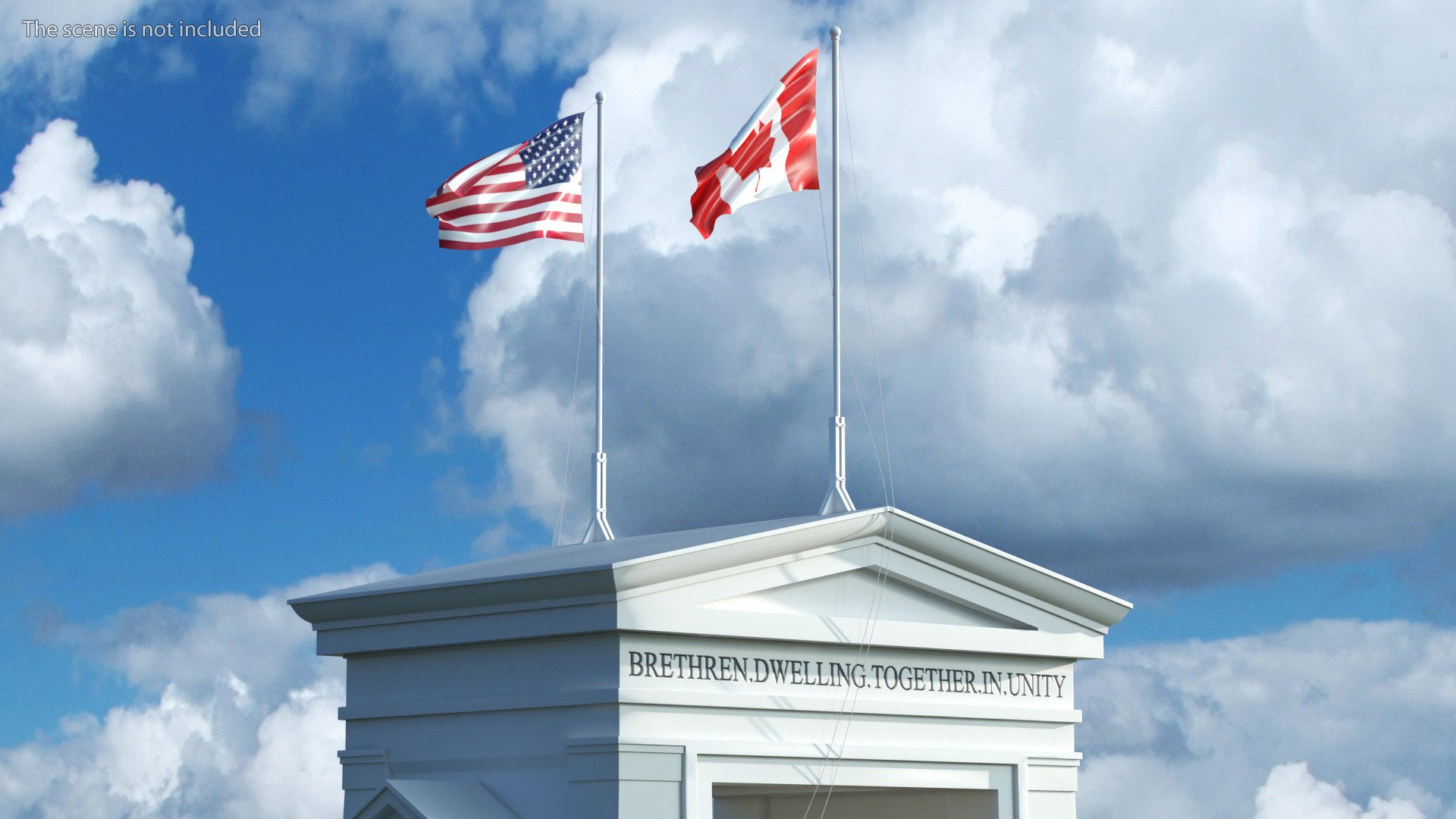 Peace Arch 3D Model - TurboSquid 2020760