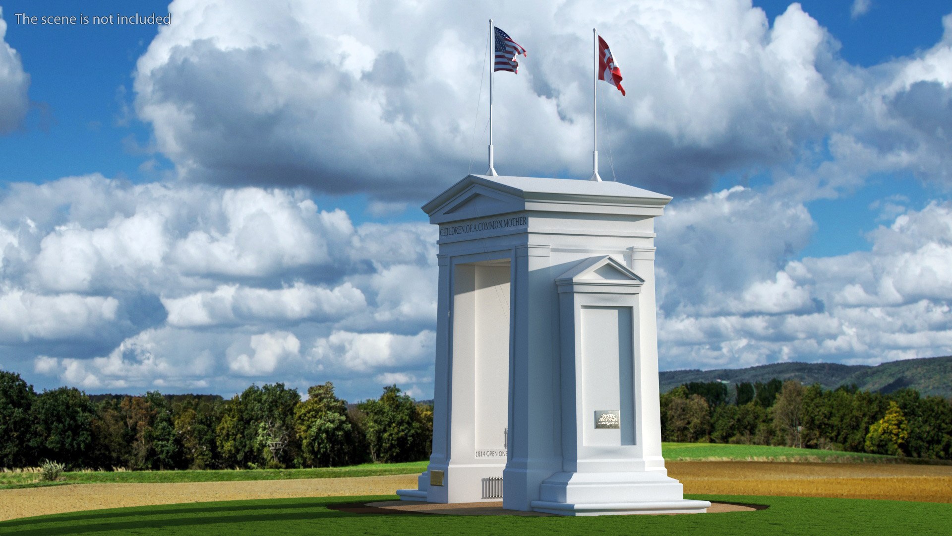 Peace Arch 3D Model - TurboSquid 2020760