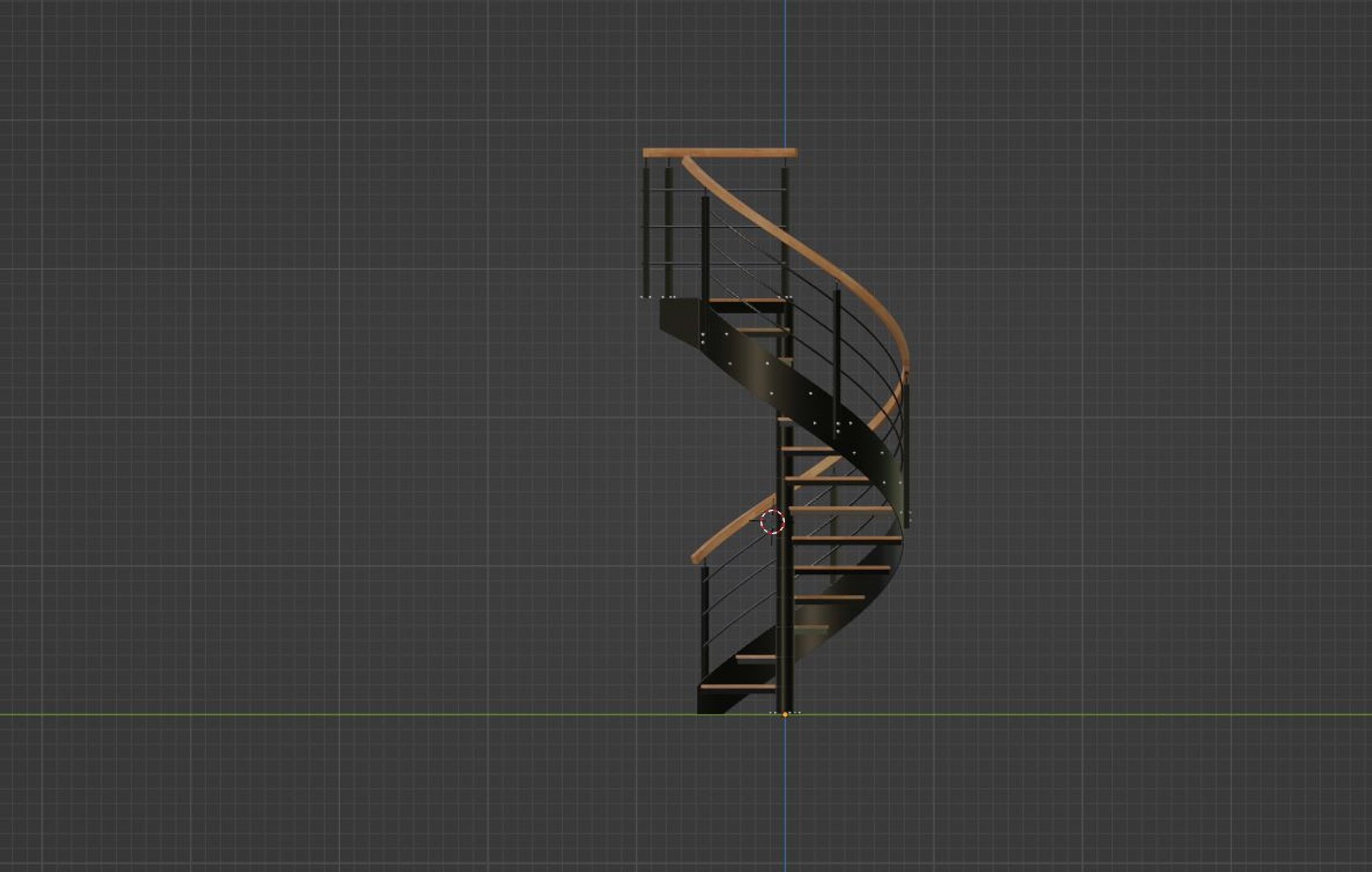 3D Spiral Stairs - TurboSquid 2000969