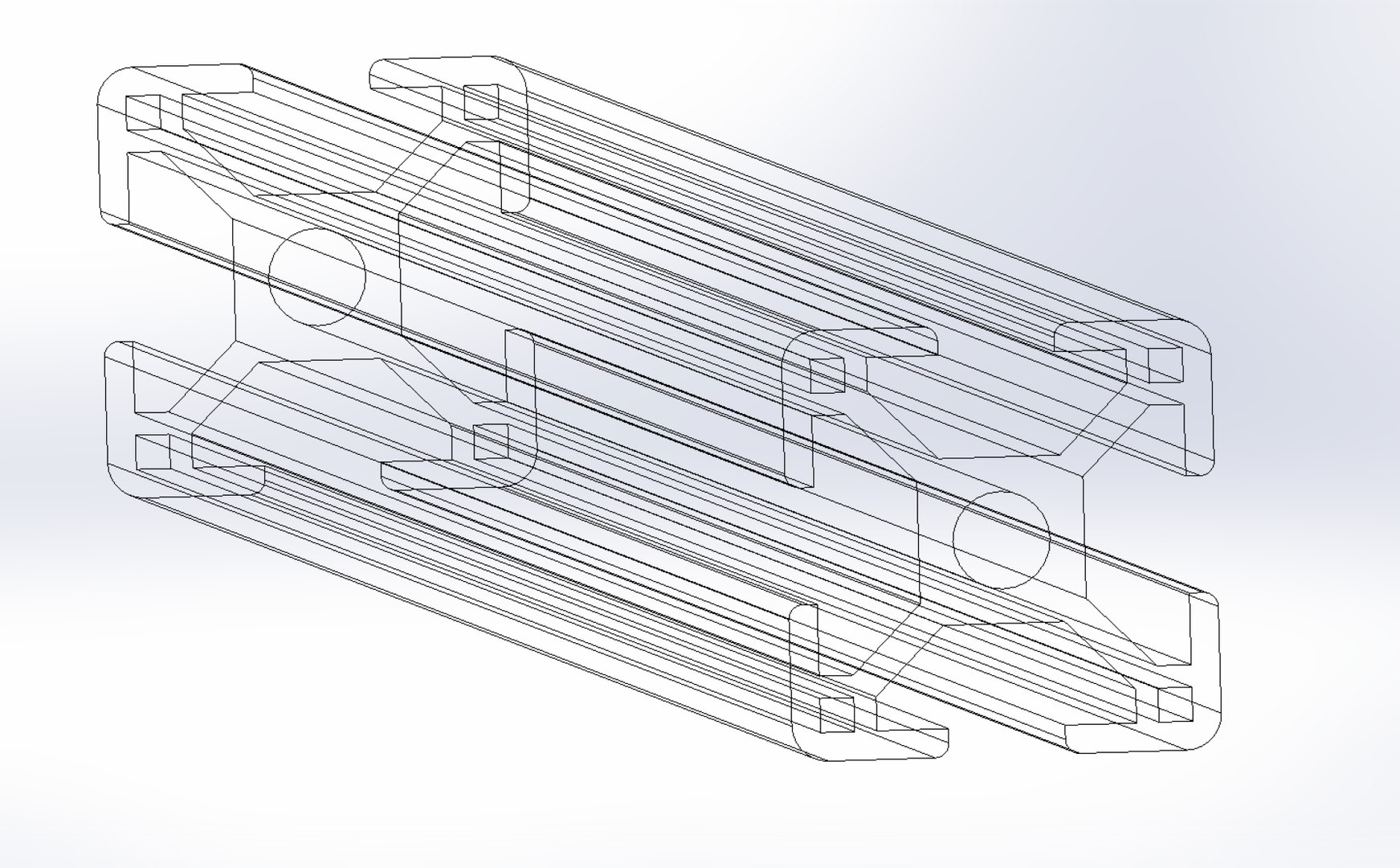 3030 STANDARD ALUMINIUM EXTRUSION 3D - TurboSquid 1989091