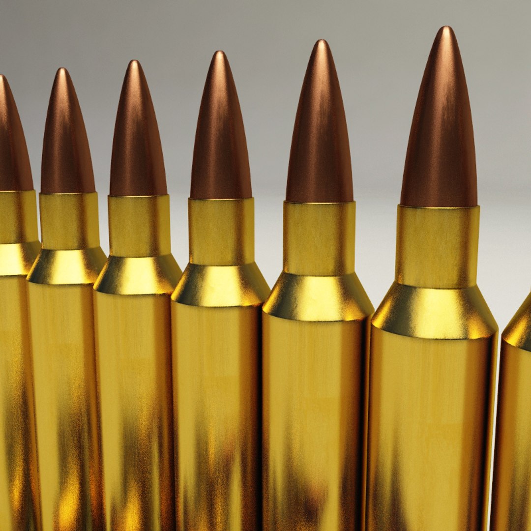 m16 magazine 3d model