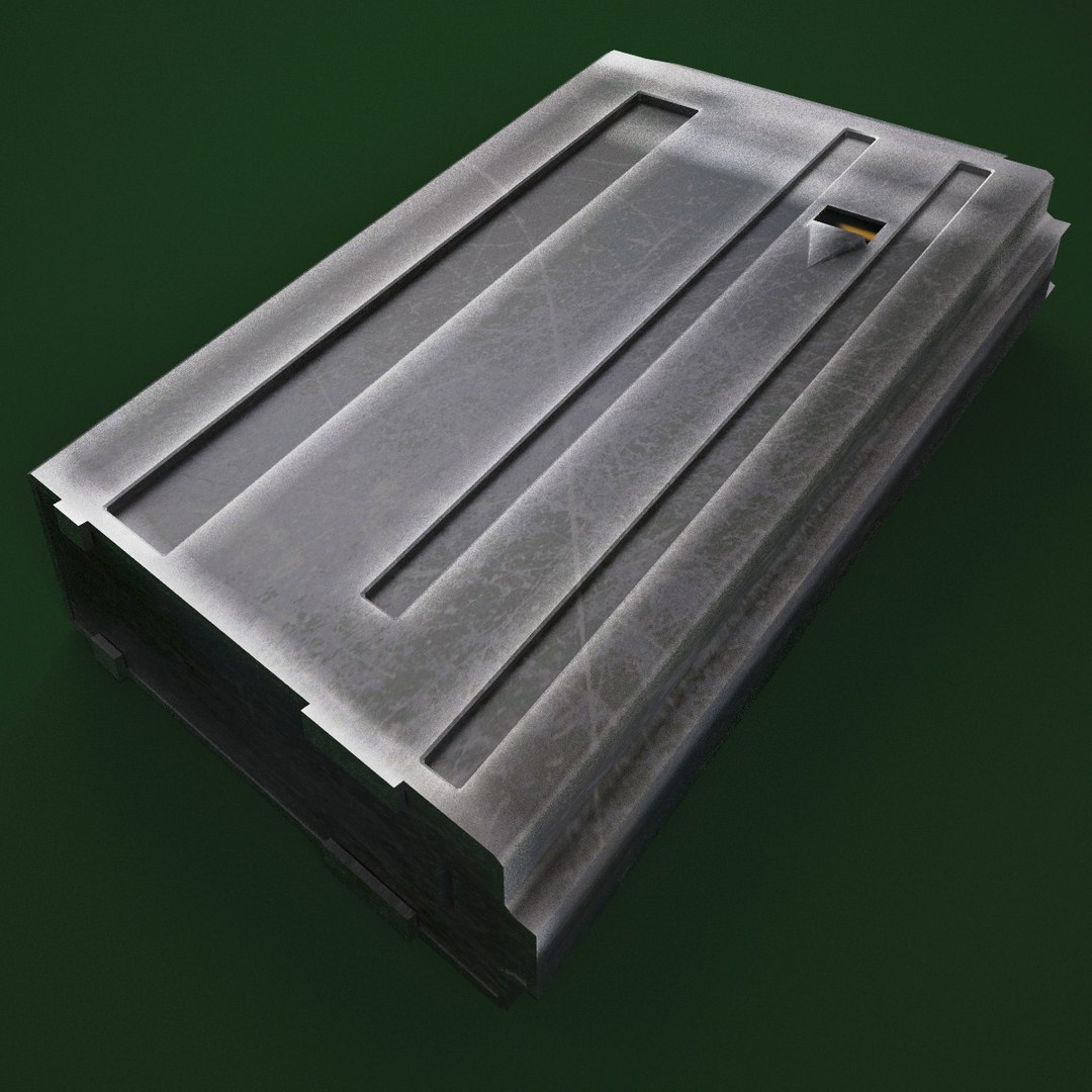 m16 magazine 3d model