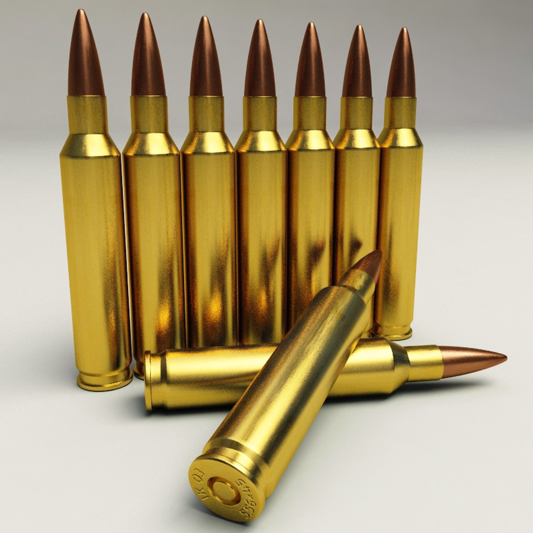 m16 magazine 3d model