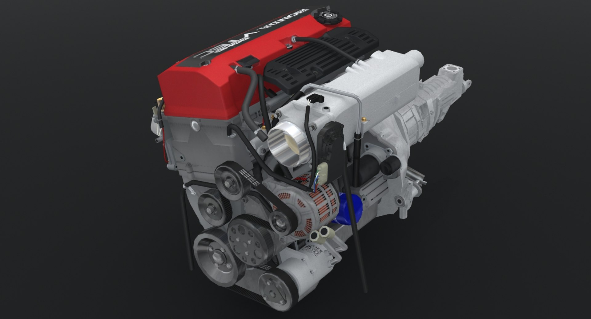 Parts Honda F20c 2 Model - TurboSquid 1412919