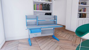 School Desk SketchUp Models for Download | TurboSquid