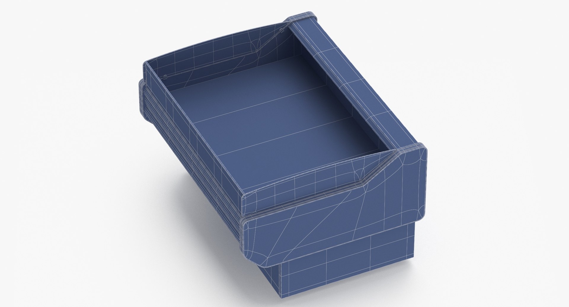 3D Horizontal Refrigerator Display Small Freezer Open Model ...