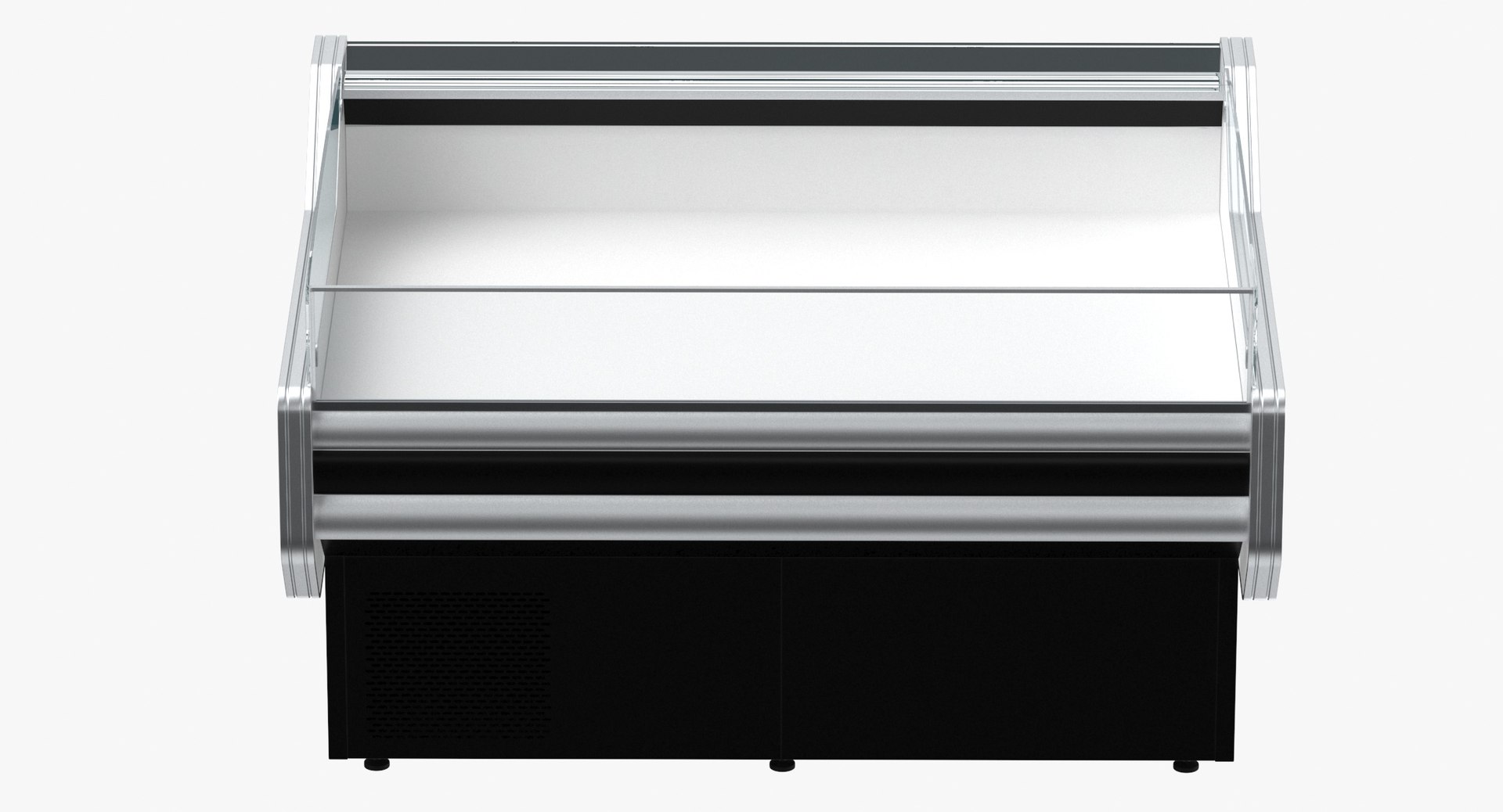 3D Horizontal Refrigerator Display Small Freezer Open Model ...