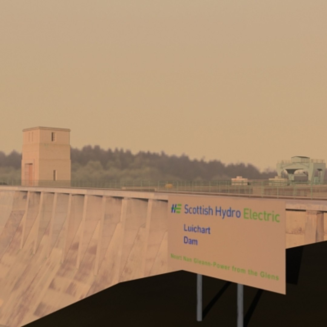 3d Dam Hydropower Engines