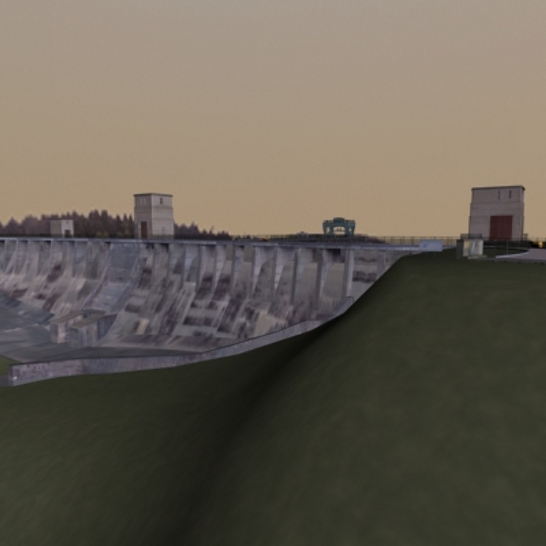 3d Dam Hydropower Engines