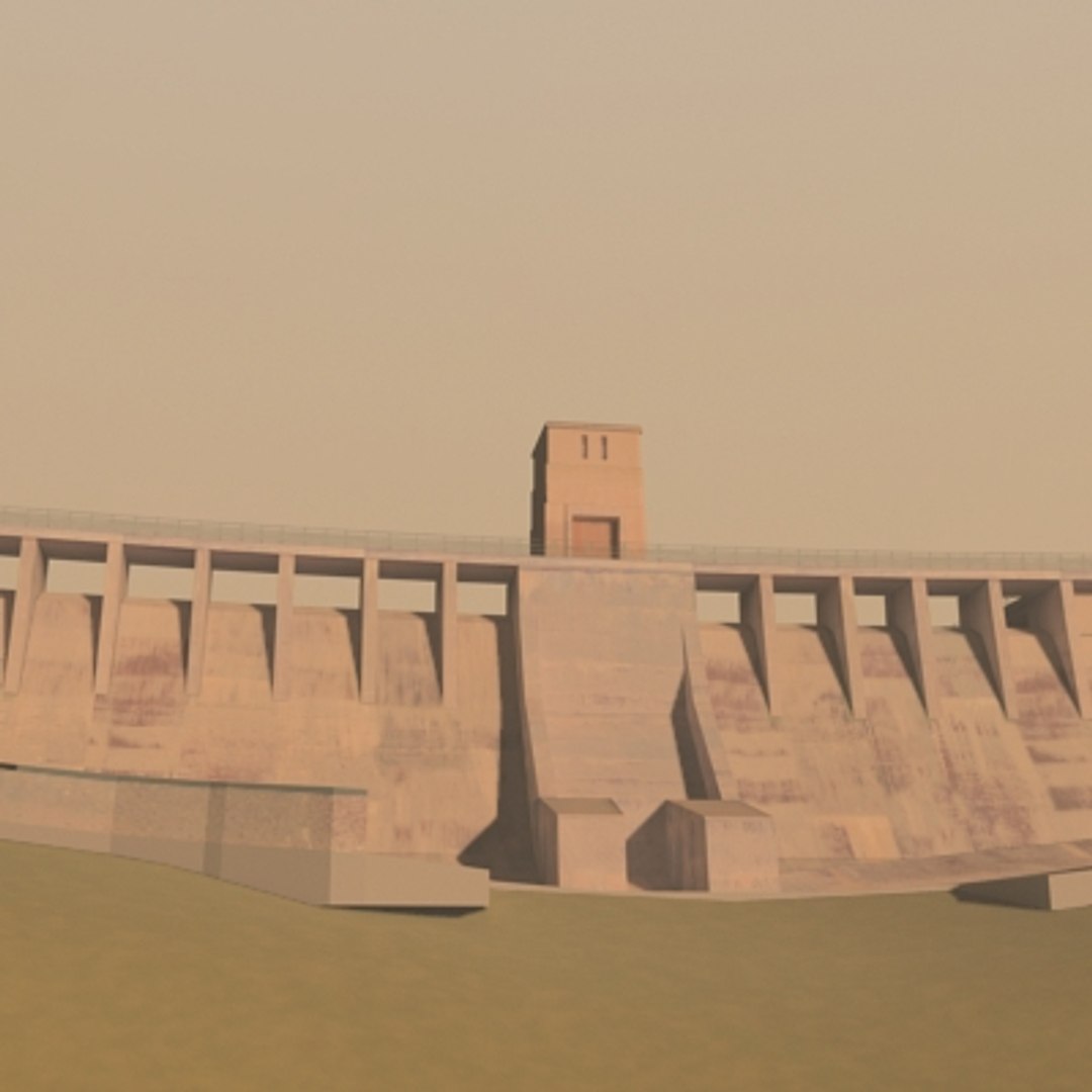 3d Dam Hydropower Engines