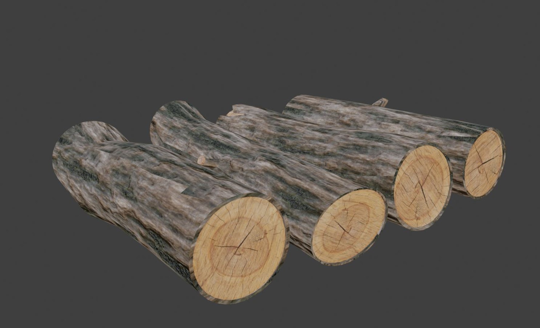 3D Model Pack Logs - TurboSquid 1462342