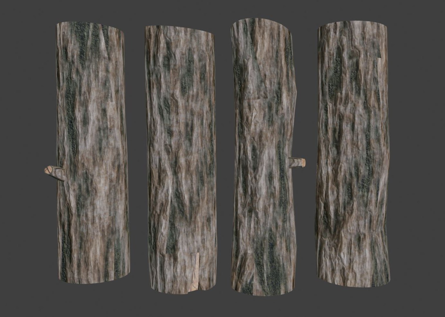 3D Model Pack Logs - TurboSquid 1462342