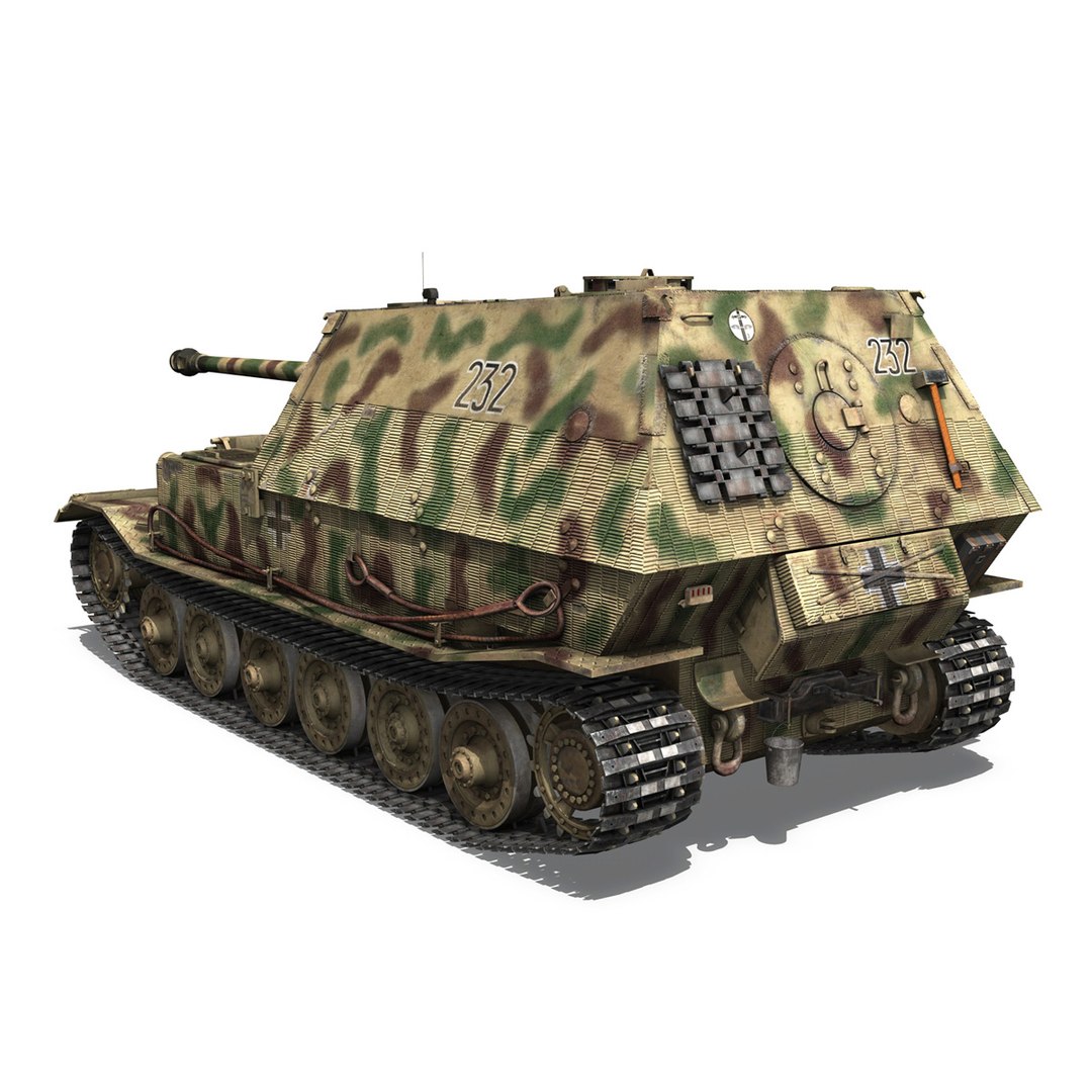 Tiger P - Elefant 3D - TurboSquid 1158424