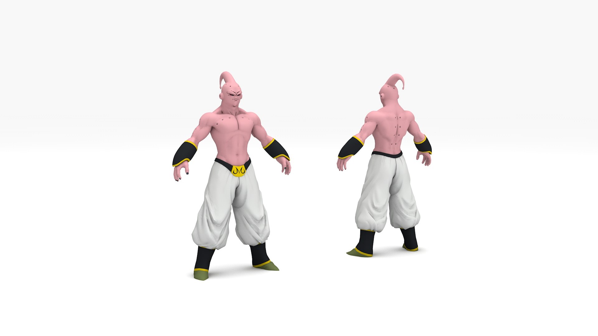 DBZ Character V9 3D Model - TurboSquid 2074071