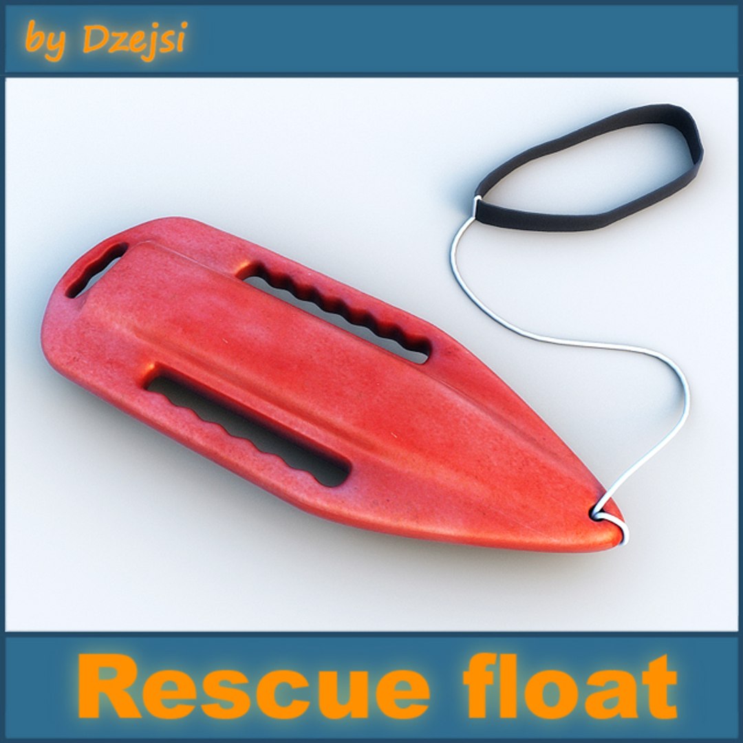 Lifeguard Rescue Float 3d 3ds