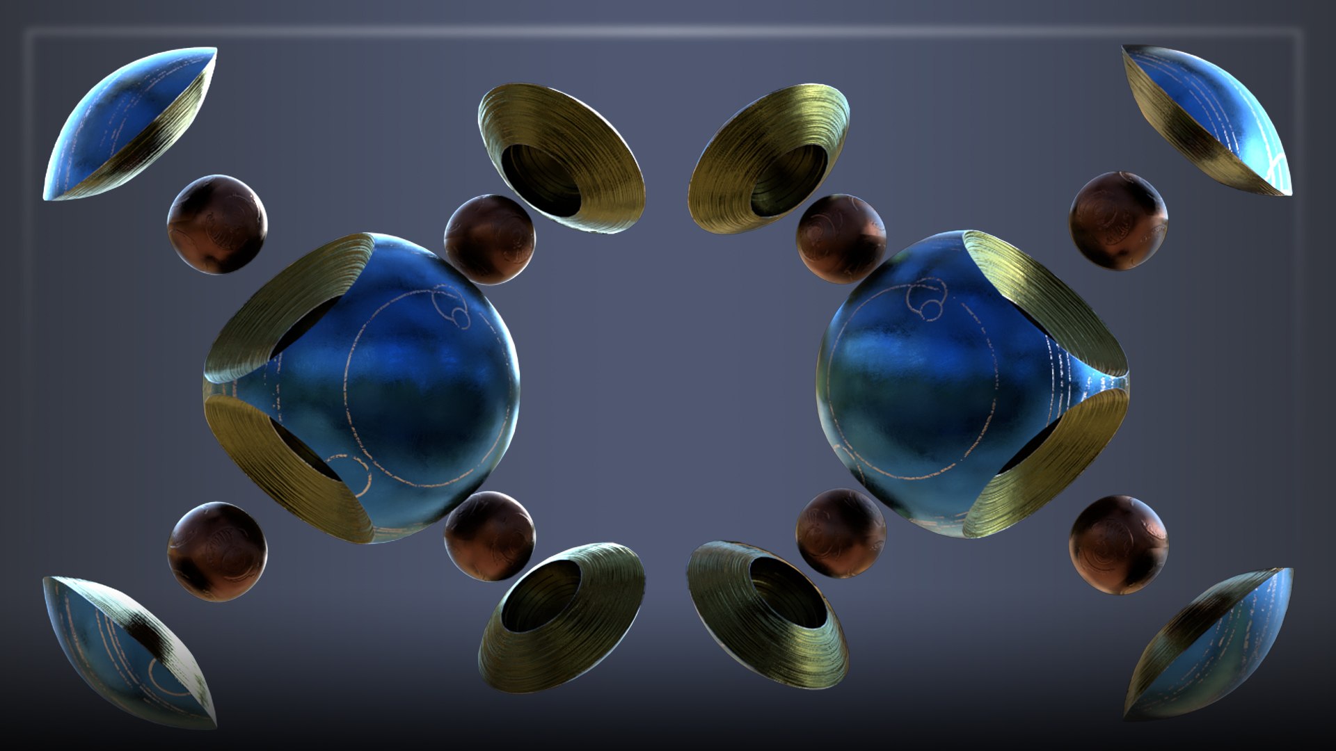 3D Mobium Spherical Alien Spacecraft - TurboSquid 1587070