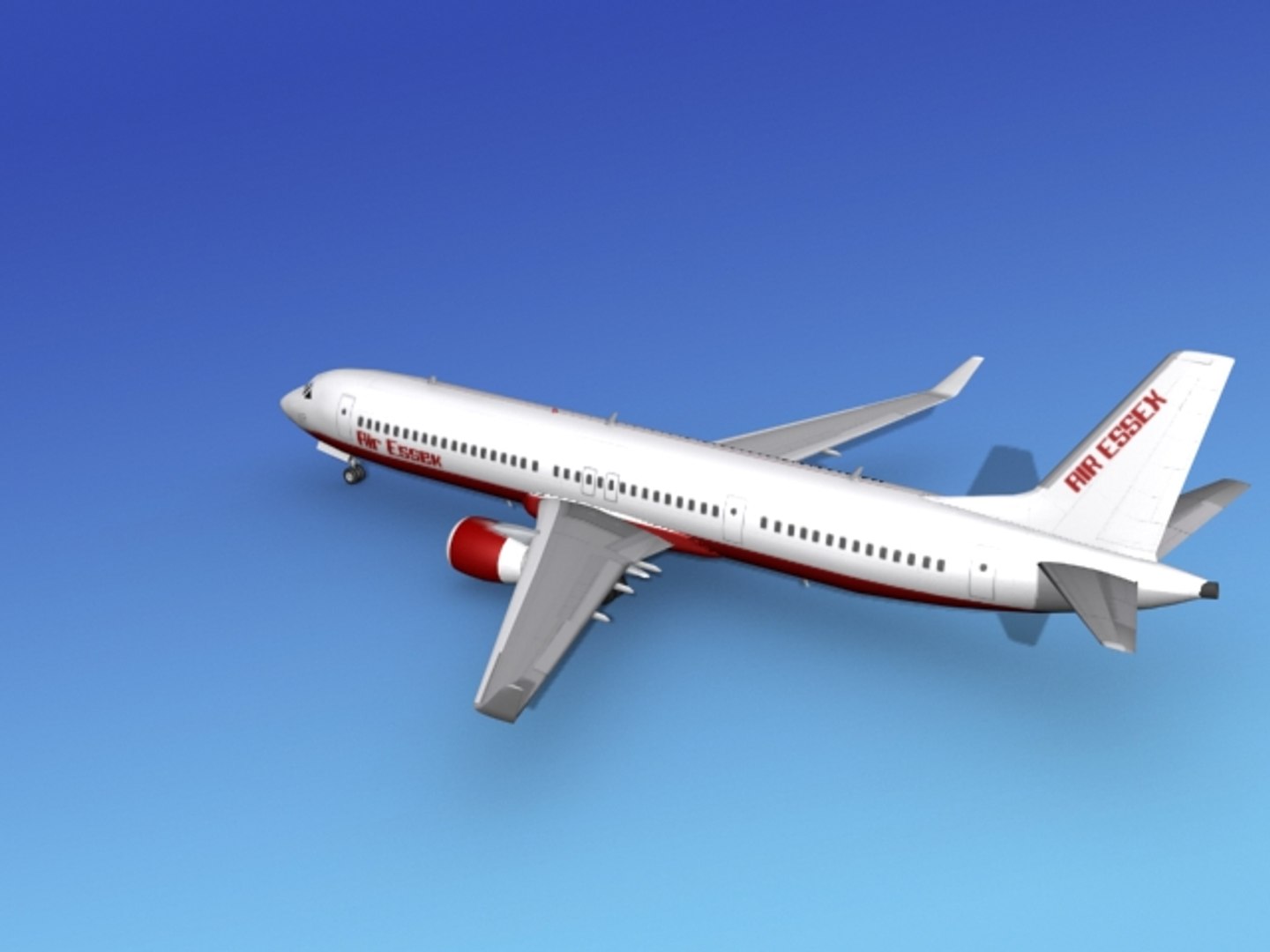 737-900er 737 Airplane 737-900 3d Dxf