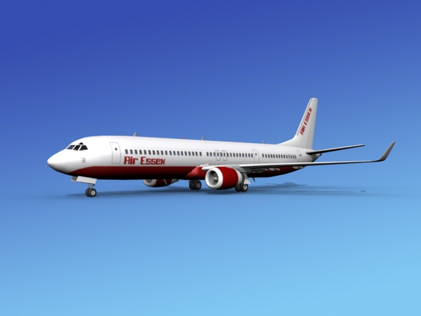 737-900er 737 Airplane 737-900 3d Dxf