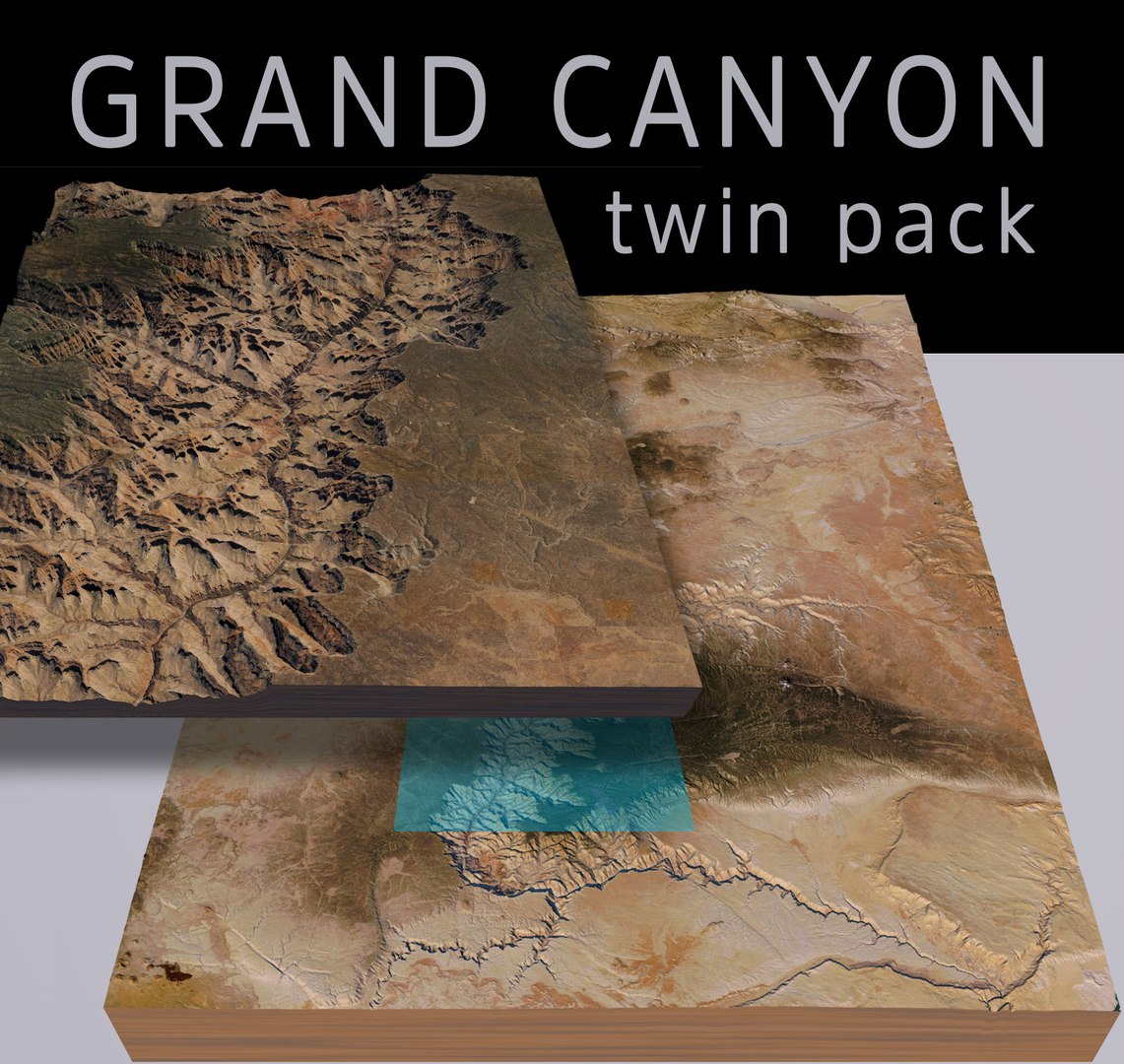 Grand Canyon 3D Model - TurboSquid 1309293