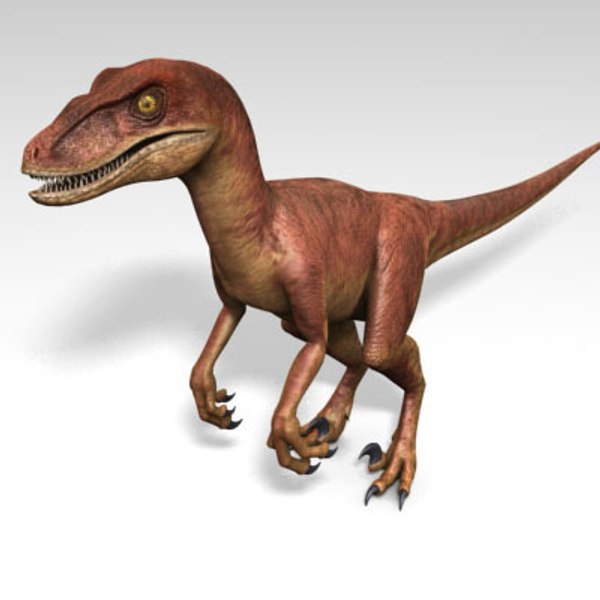 raptor dinosaur 3d model