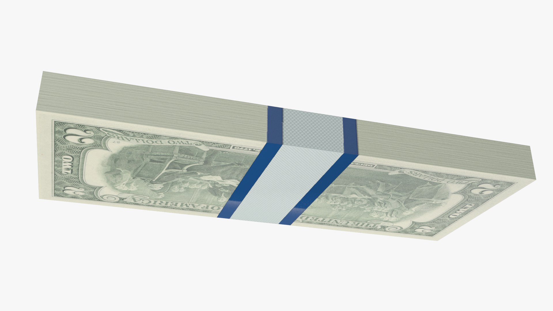 Dollars bills 3D model - TurboSquid 1654207