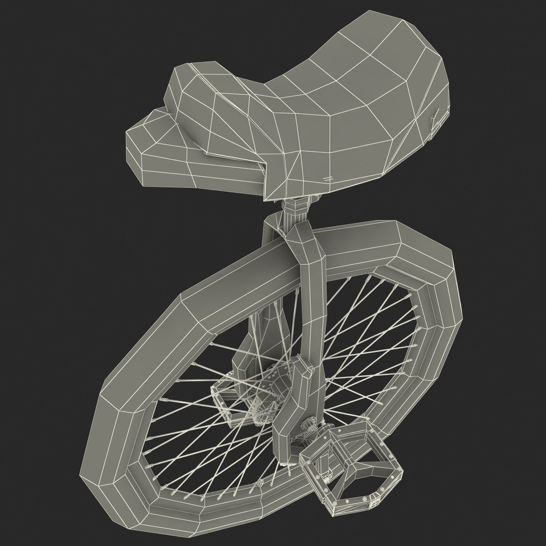 Unicycle Huni-rex 3d Model