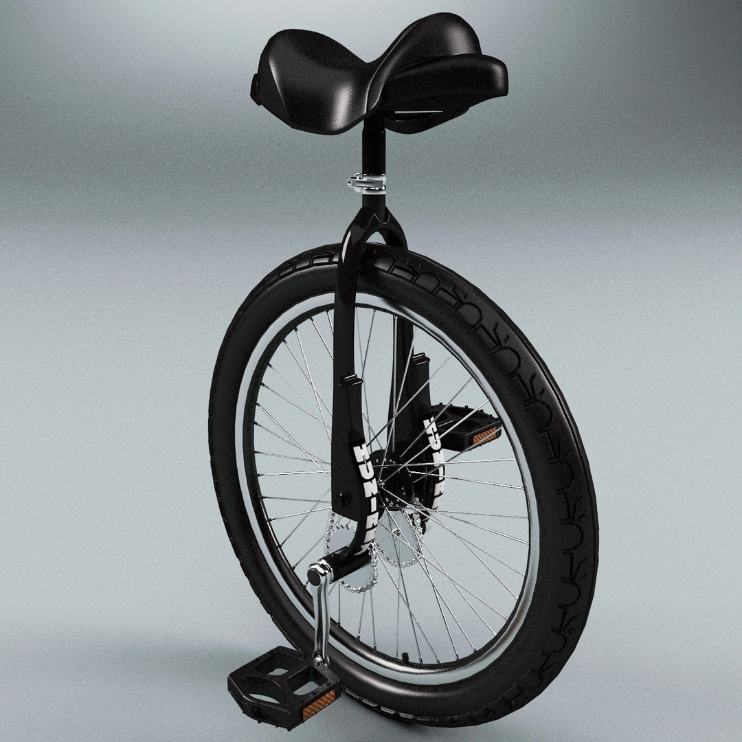 Unicycle Huni-rex 3d Model