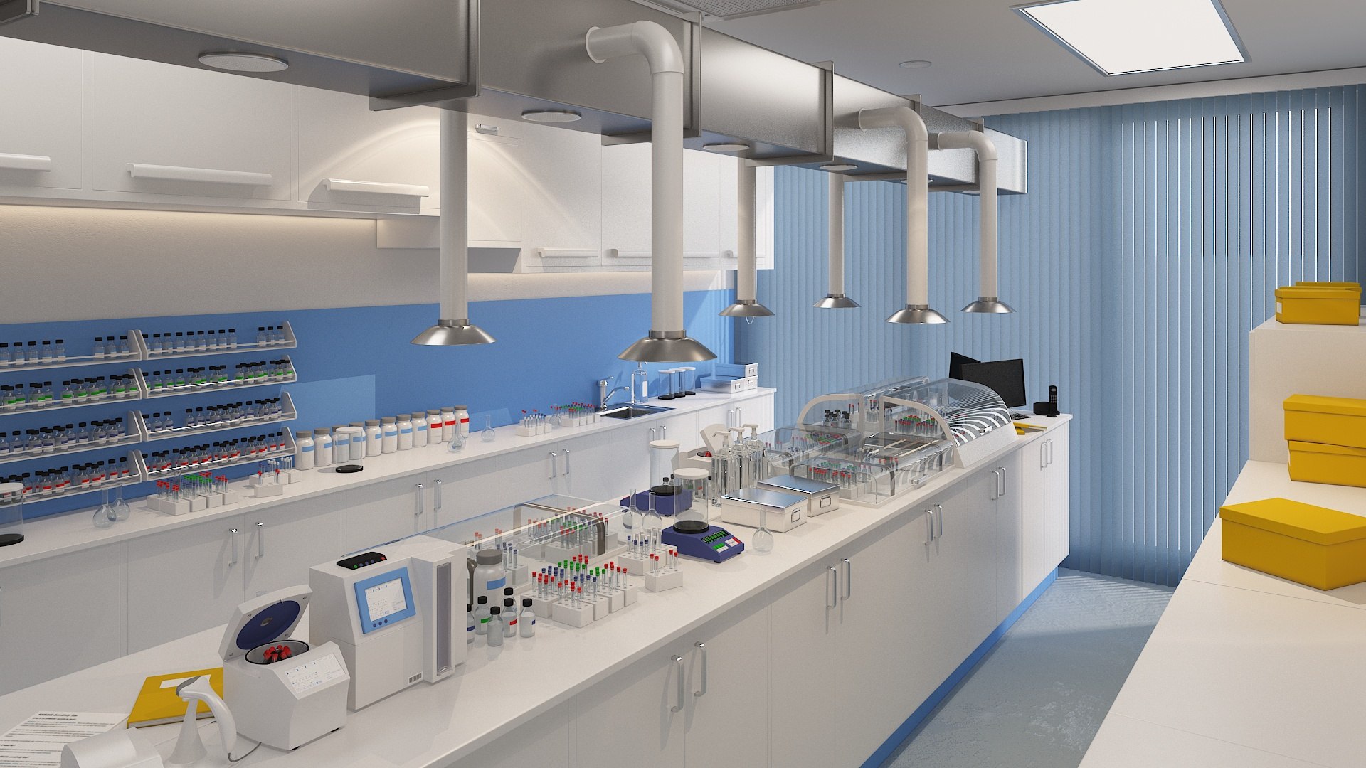 3D Labaratory Model - TurboSquid 2229052