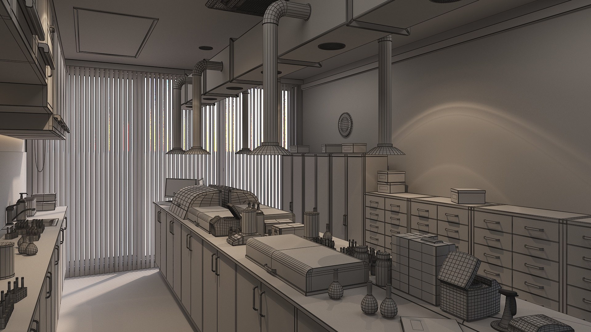 3D Labaratory Model - TurboSquid 2229052