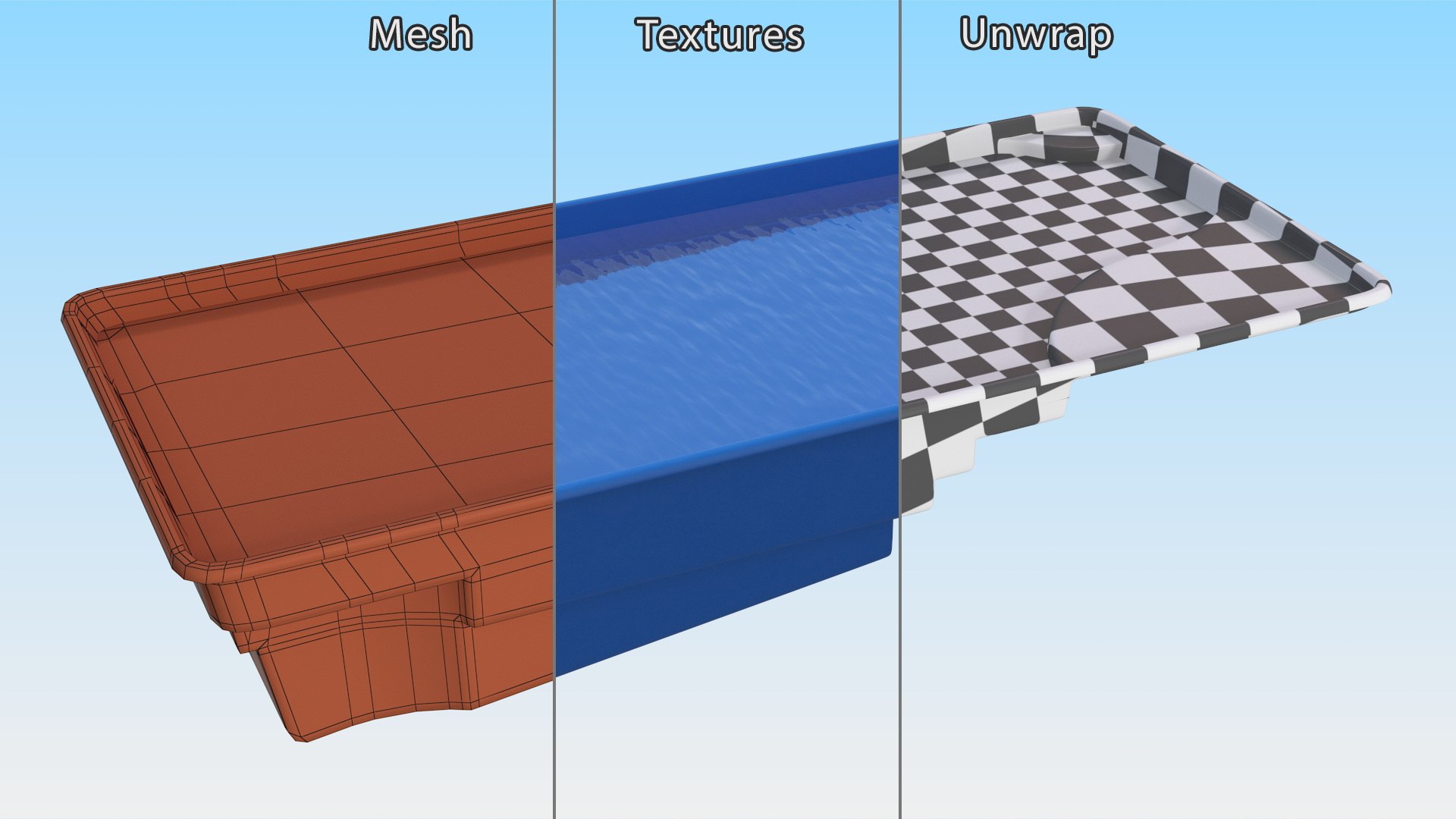 Tuscan Pool 3D Model - TurboSquid 2343058