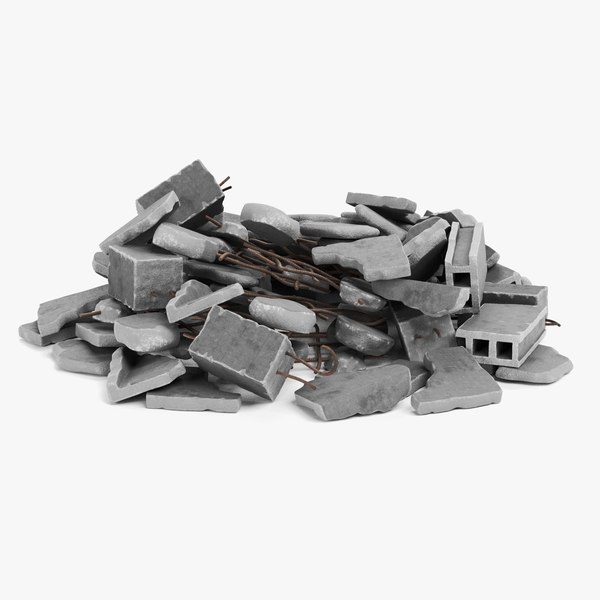 modelo 3d Montón de escombros 1 - TurboSquid 1521885