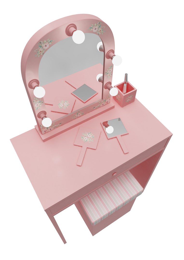 3D make mirror set - TurboSquid 1553303