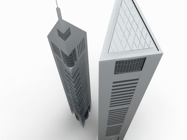 3d model building dubai tower