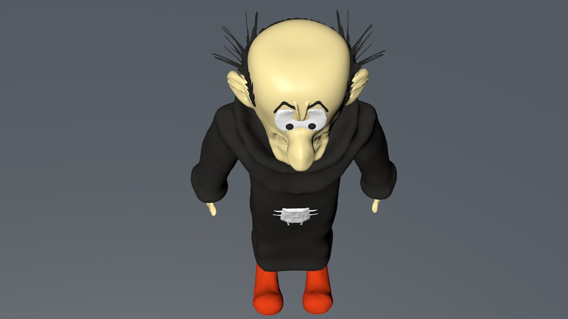 3D Smurfs Gargamel - TurboSquid 1514001