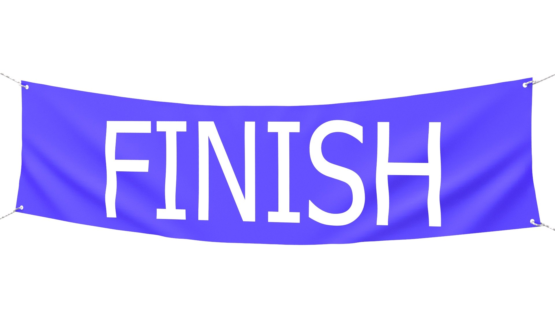 Finish Racing Banner 2 3D - TurboSquid 2255416