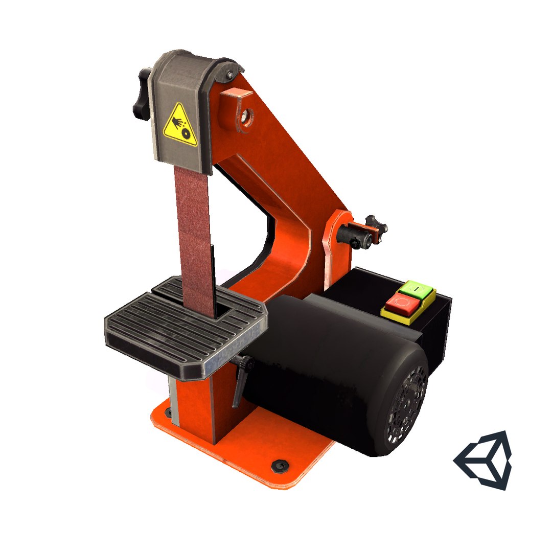 3D Machine Grinder - TurboSquid 1508433