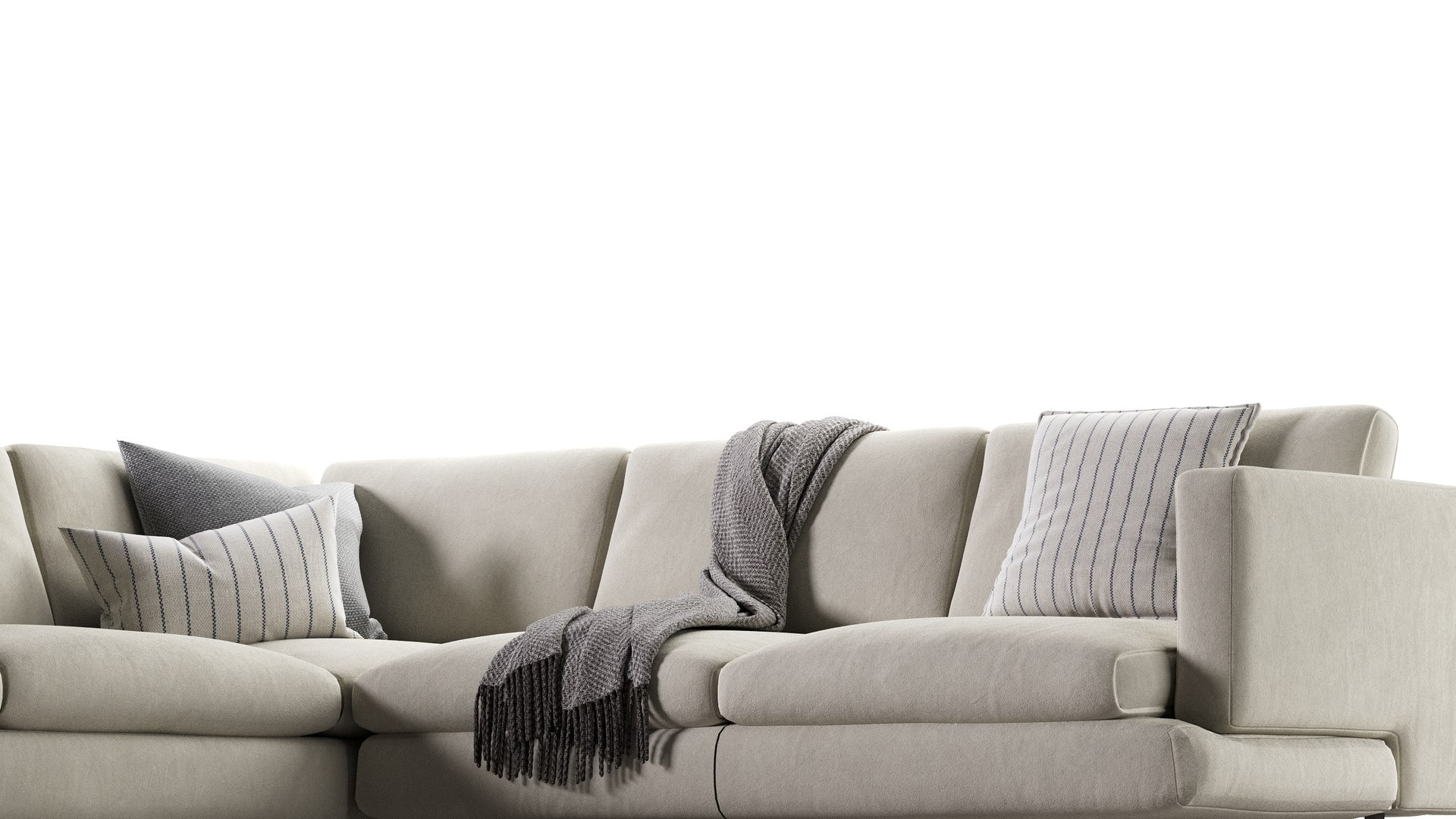Natuzzi Italia Jeremy Sectional 3D - TurboSquid 2105414