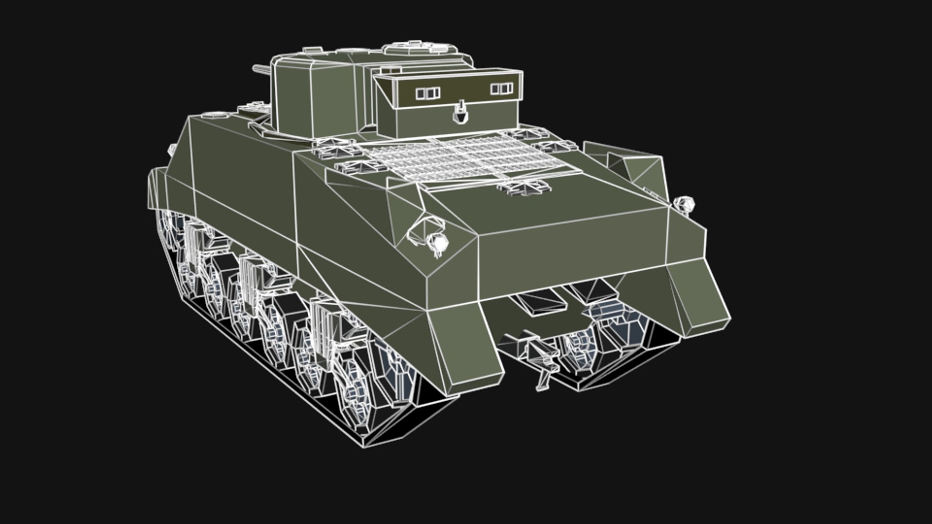 3D M4 Sherman Mk - TurboSquid 1427173