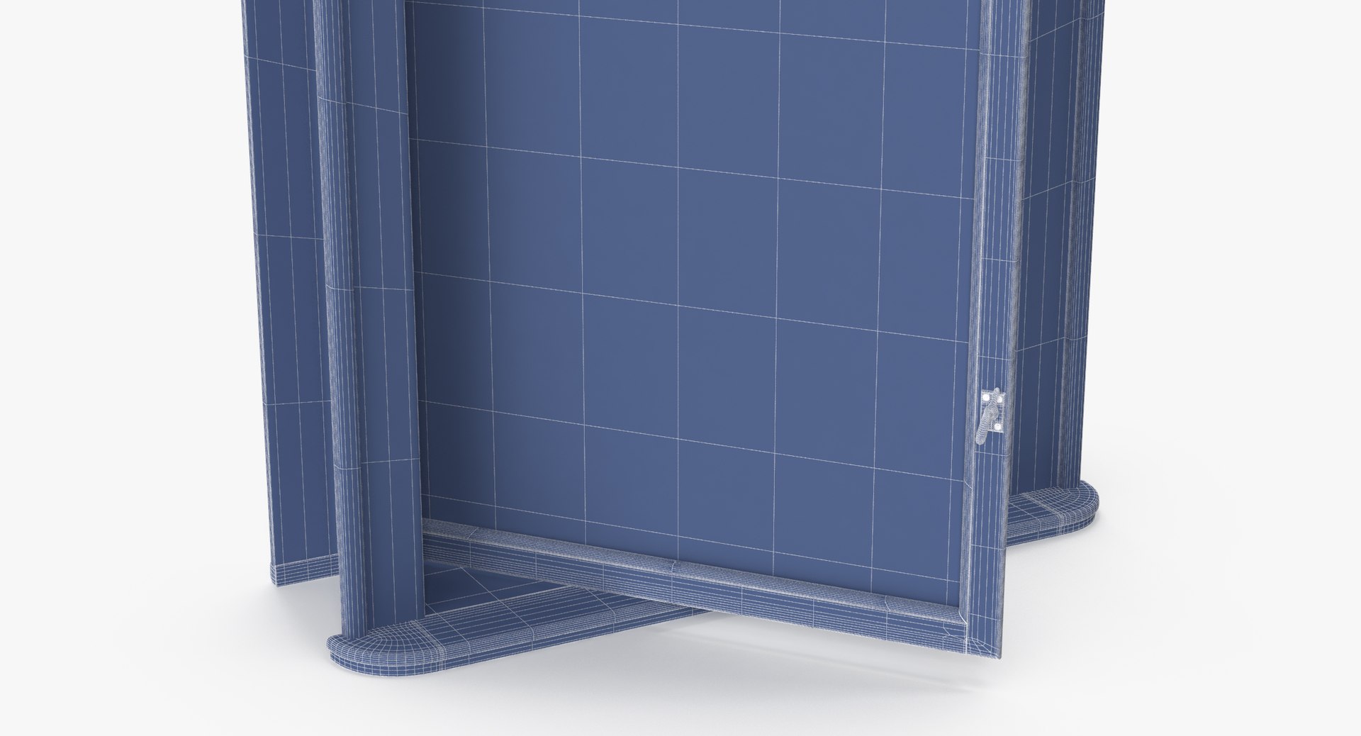 3D classic window 03 half - TurboSquid 1214426