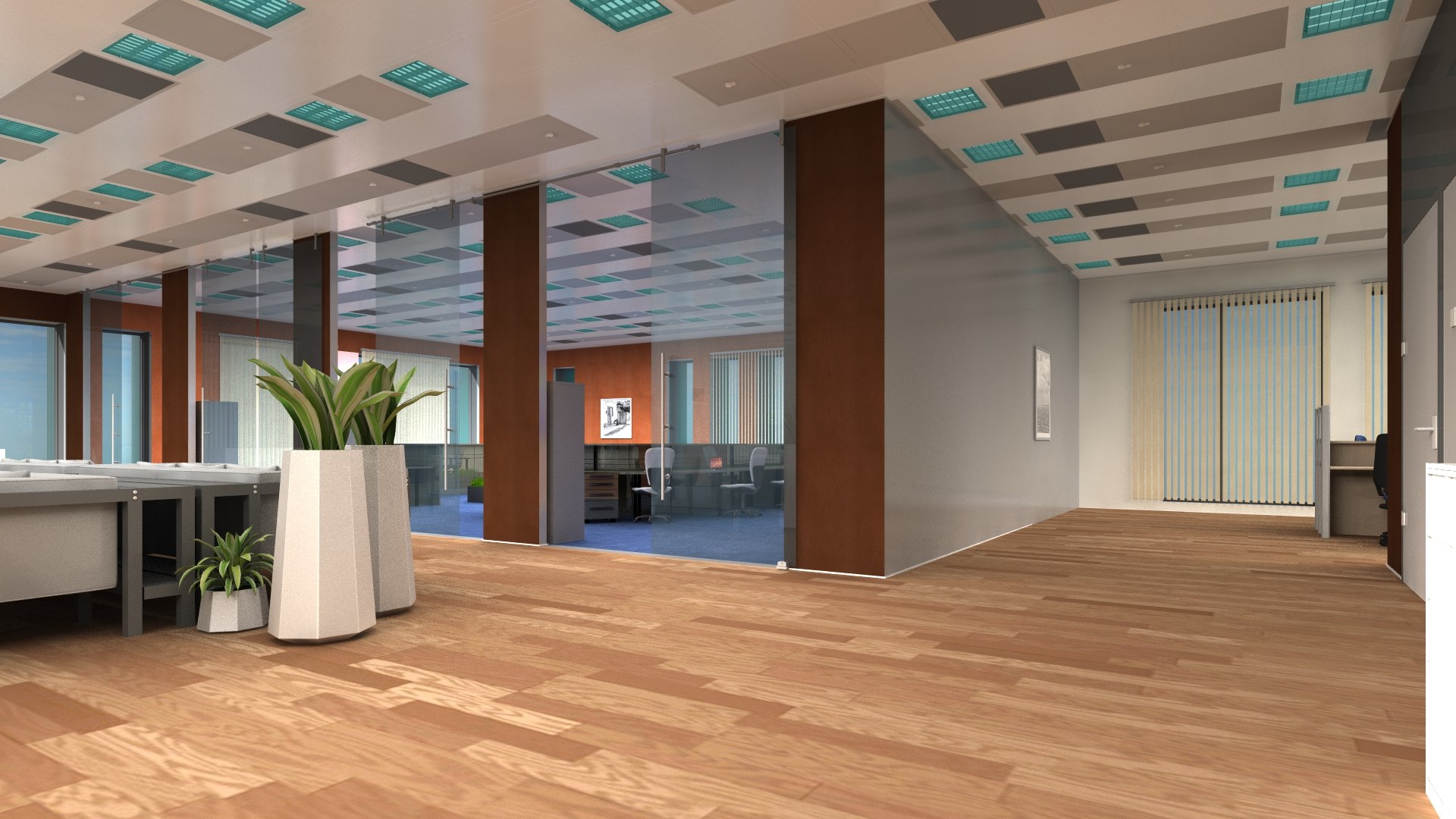 3D 3d-scenes - Office 03 - TurboSquid 1420309